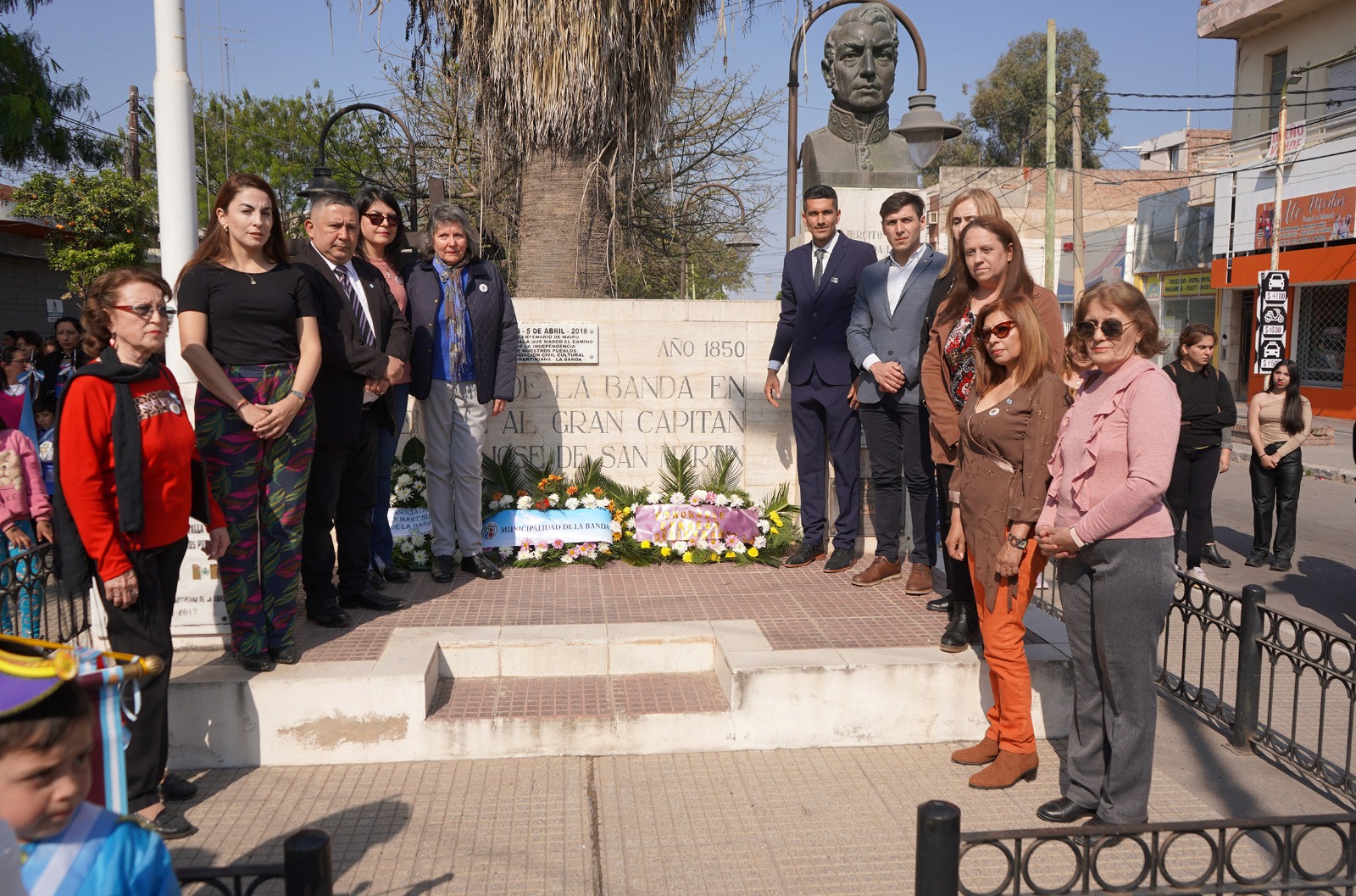 LA BANDA RECORDÓ AL GENERAL JOSÉ DE SAN MARTÍN EN UN NUEVO ANIVERSARIO ...